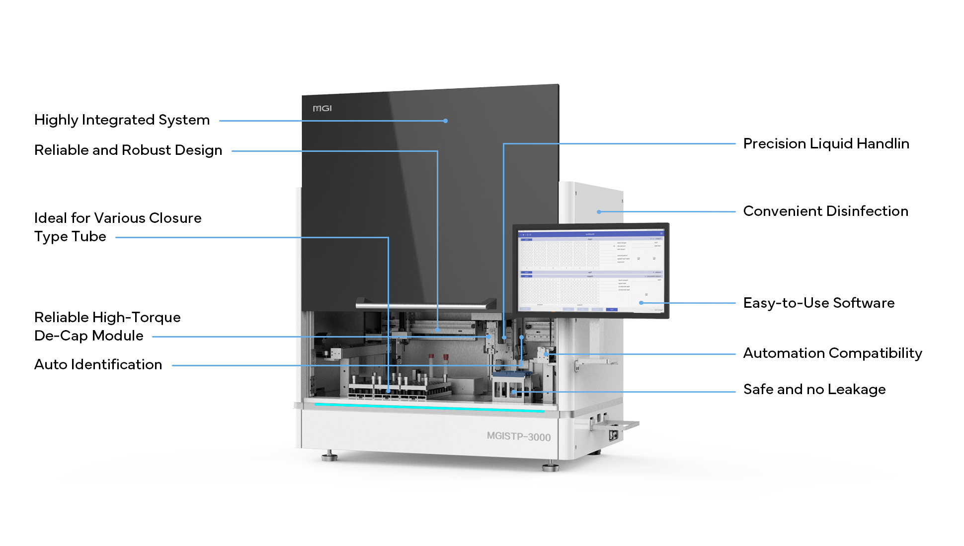 Decapper: STP 3000 Precision and Speed