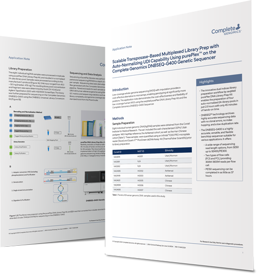 Scalable Transposase-Based Multiplexed Library Prep with Auto ...
